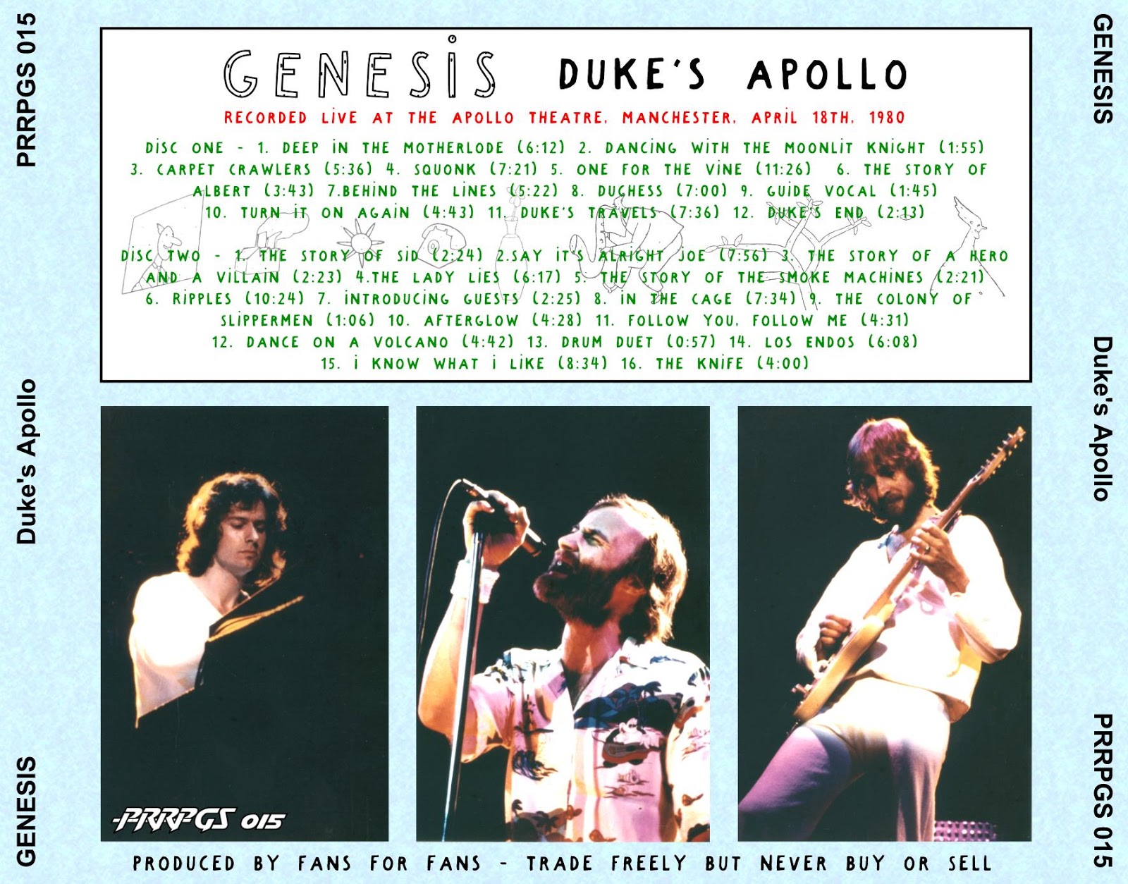 T.U.B.E.: Genesis - 1980-04-18 - Manchester, UK (AUD/FLAC)