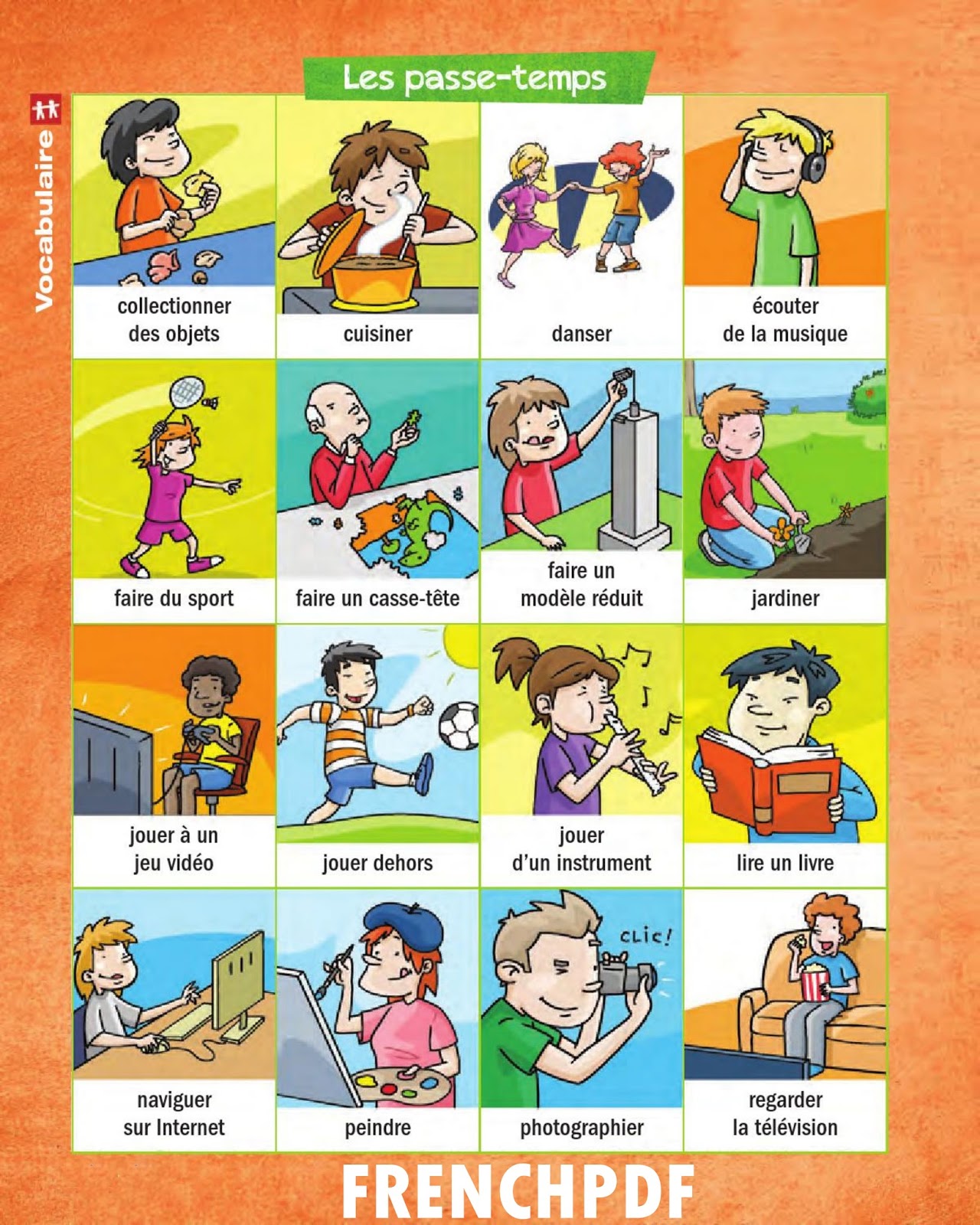 FLE en ESO: Parler de ses activités de loisir : ce qu'il faut savoir