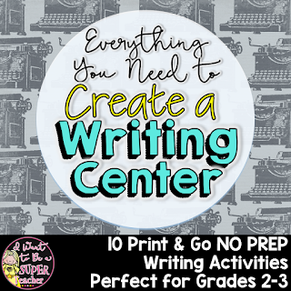 10 Quick & Easy Writing Activities for Successful Centers