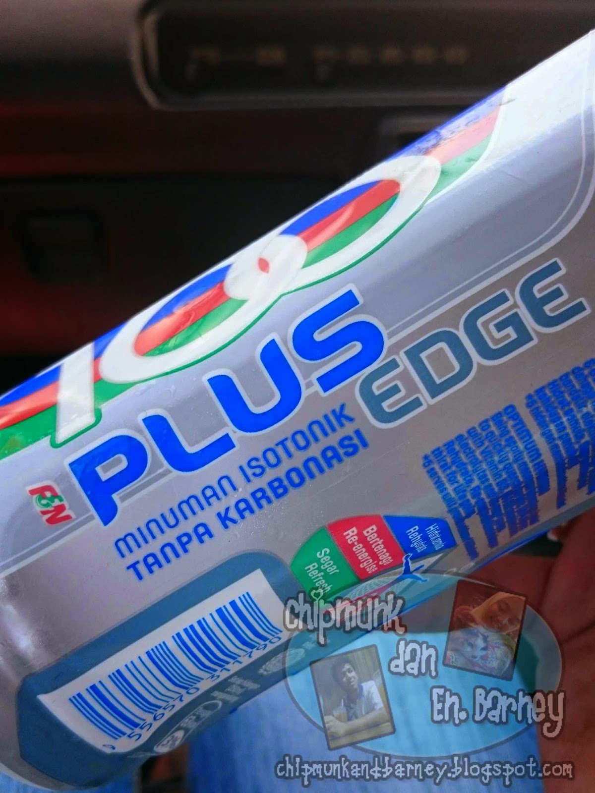 All About Life: 100Plus Edge, Non-Carbonated Isotonic Drink