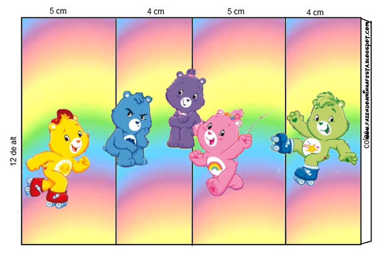 Care Bears Party: Free Printable Candy Bar Labels. - Oh My Fiesta! in ...
