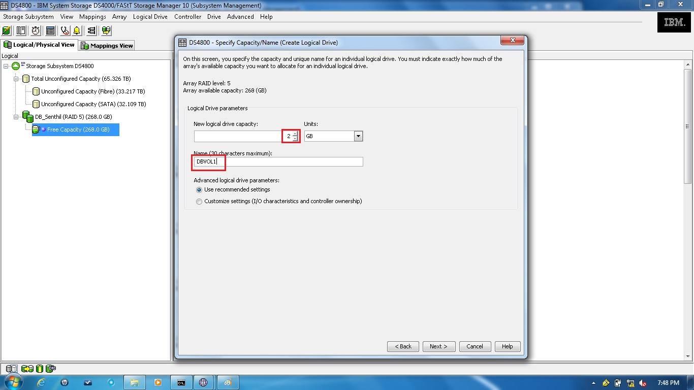 Remote Infrastructure Management: How to create a LUN in IBM DS Storage ...