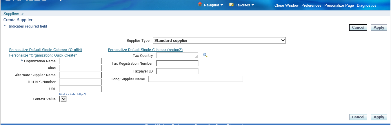 Oracle Application's Blog: Create lov using oaf personalization