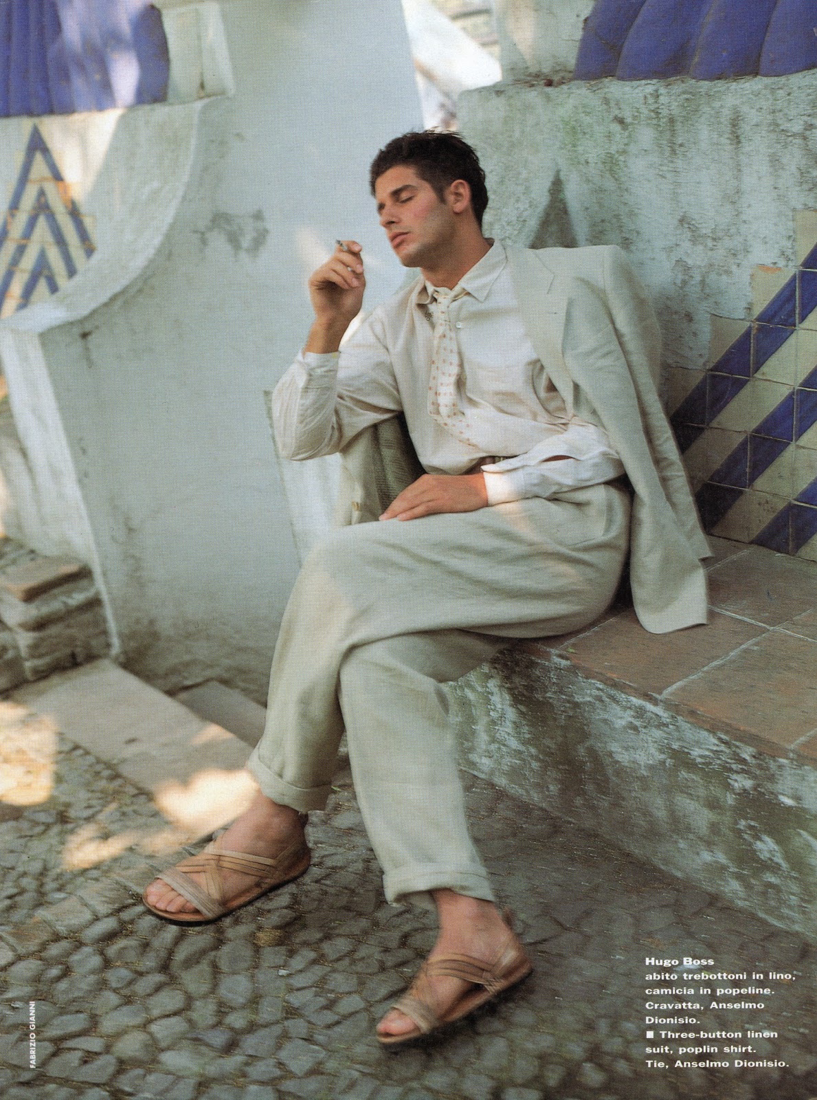 myworld: Gary Meier Model "Italian Vogue" Photos Fabrizio Gianni