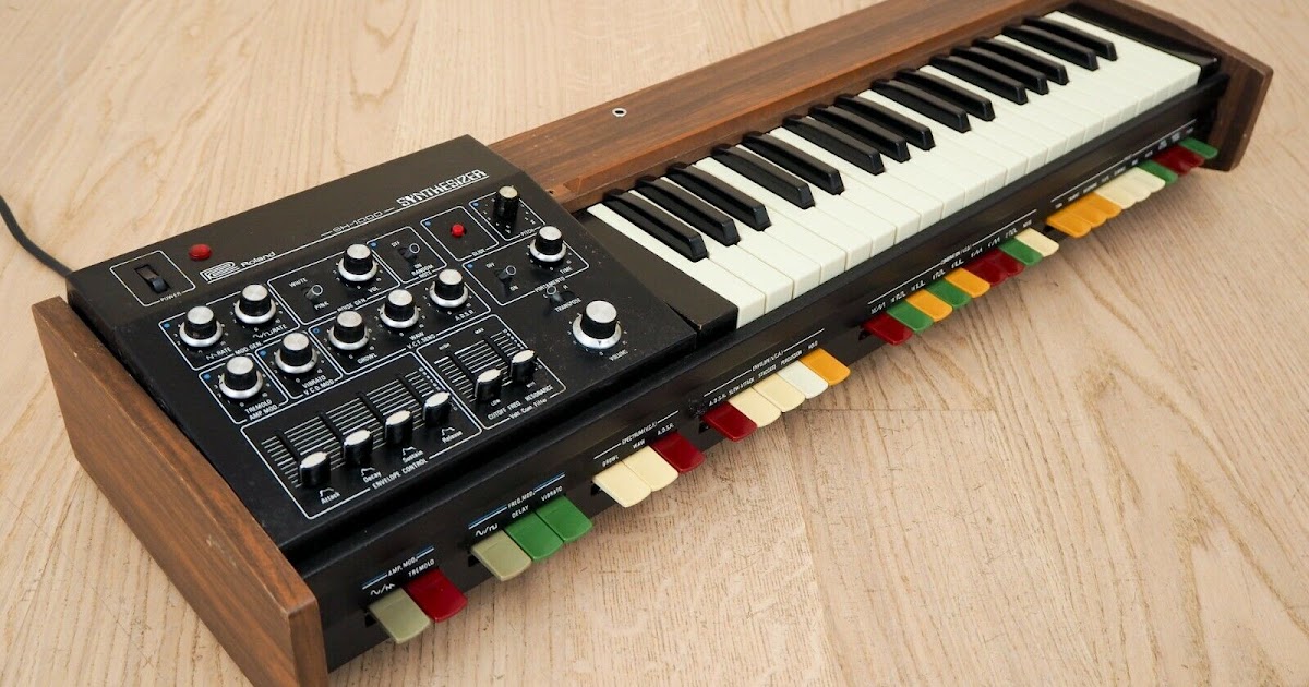 MATRIXSYNTH: 1974 Roland SH-1000 Vintage Analog Synthesizer