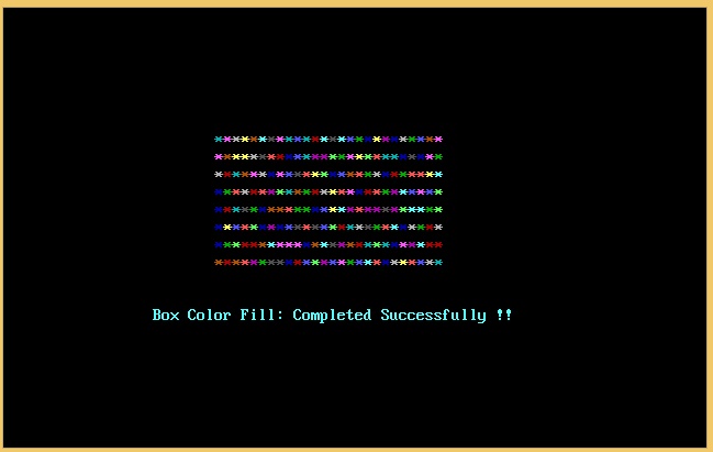 Let us C: Simple Animation to Fill Box color using C Program