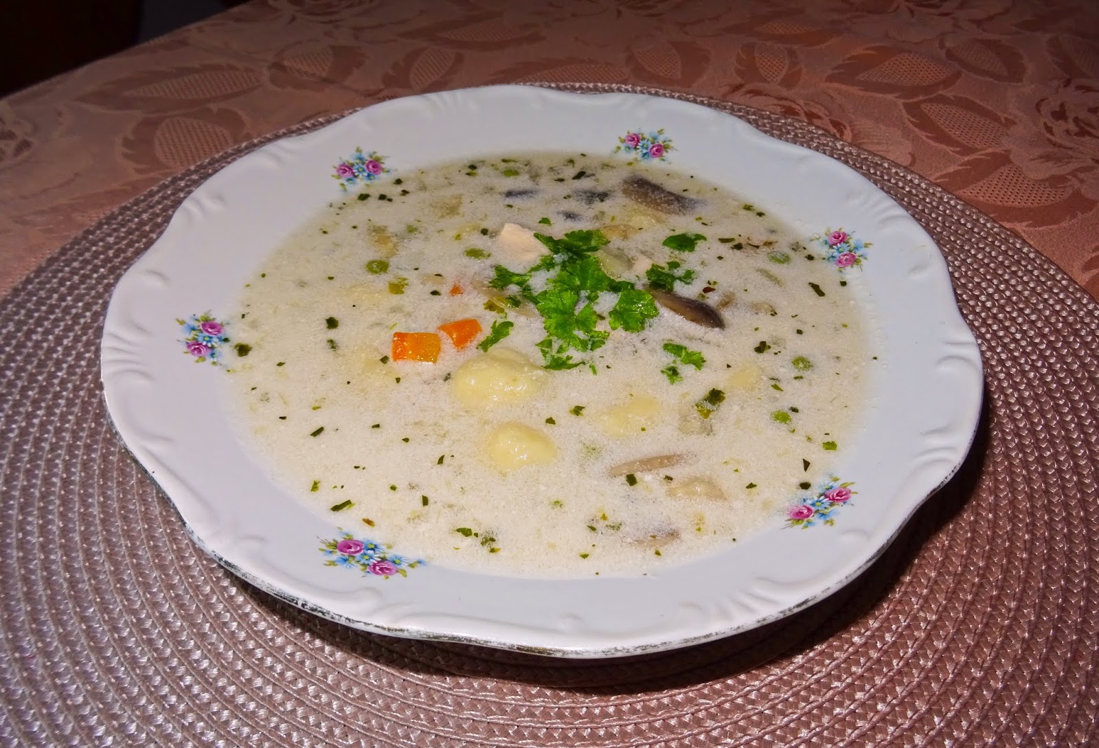 Nyírségi gombócleves