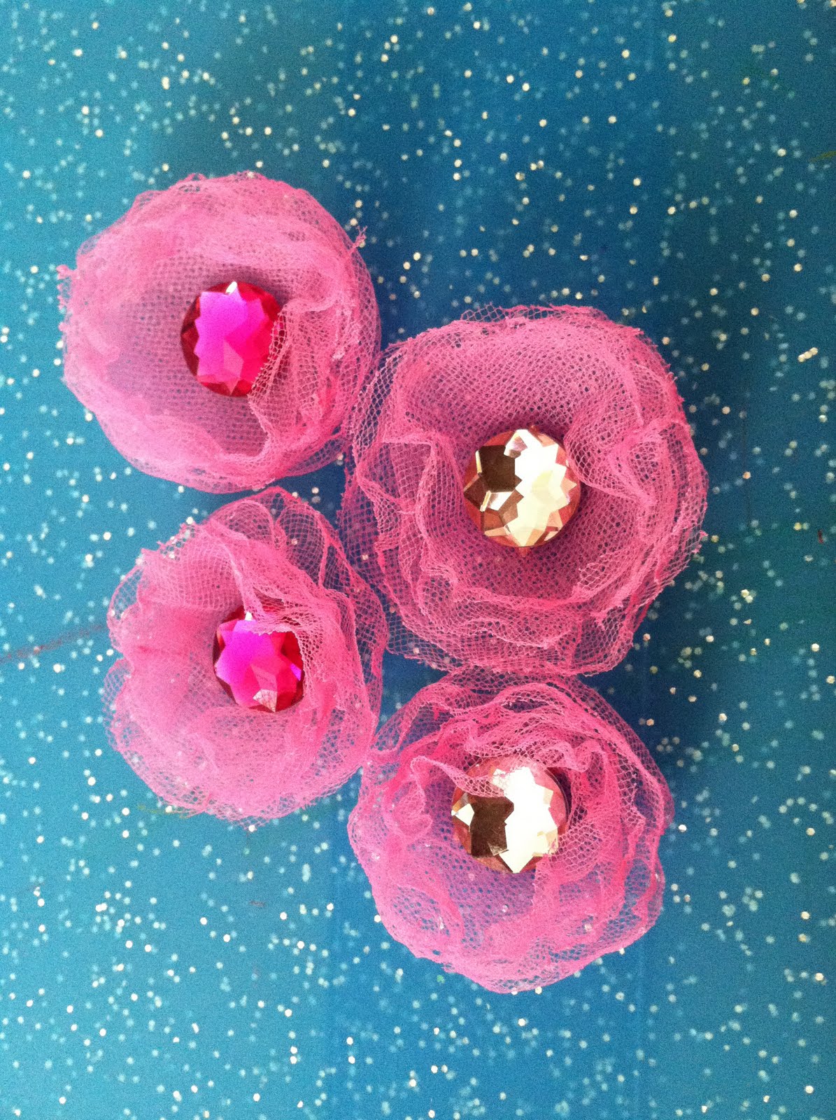 Tulle Flower Tutorial | shoeper-mom