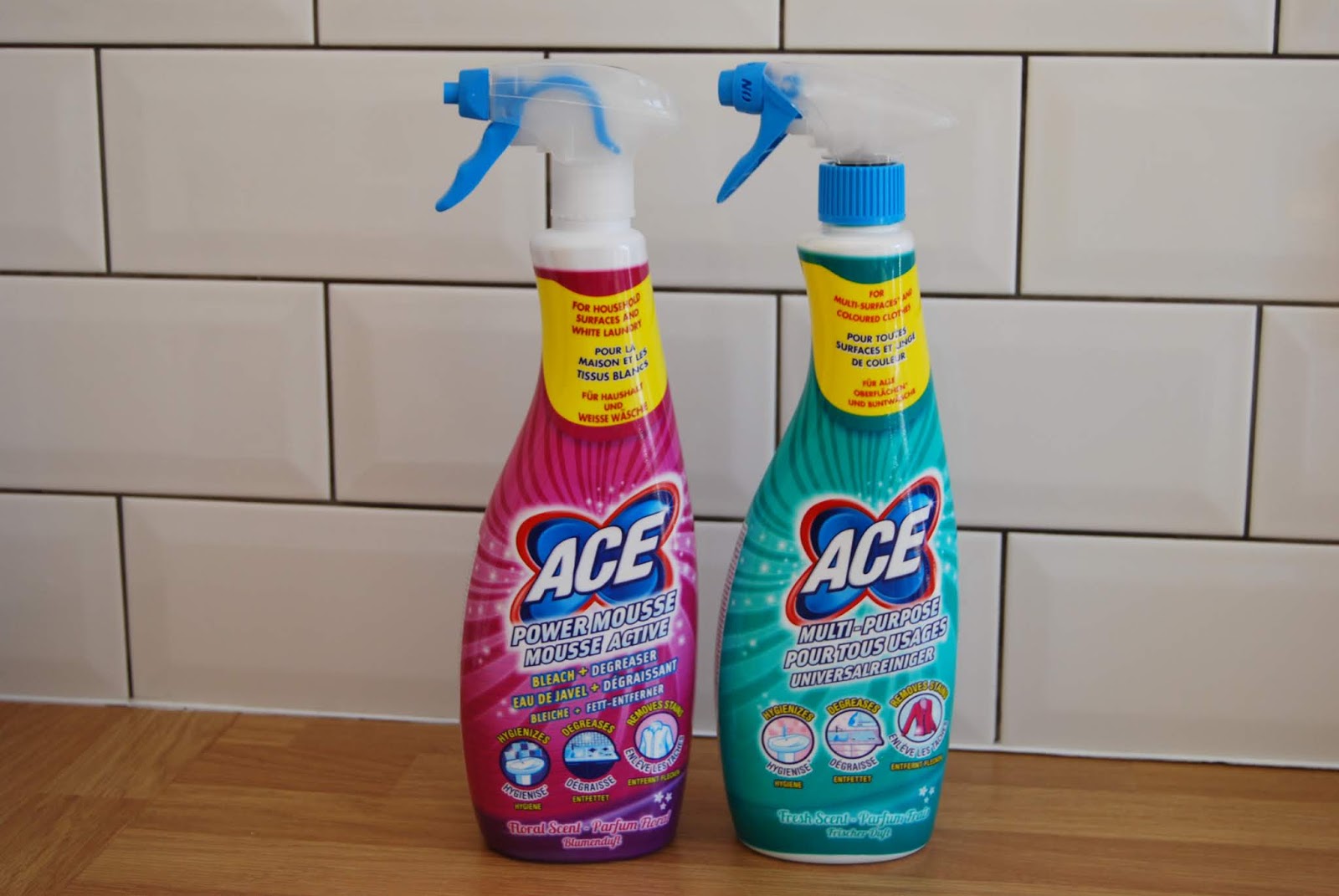 Chic Geek Diary: ACE Cleaning Bundle - Review & Giveaway