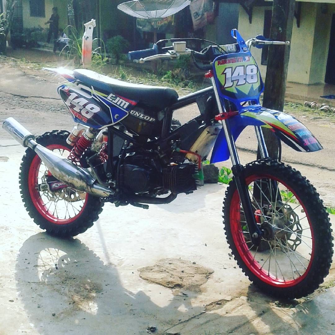 54+ Modifikasi Trail F1zr, Konsep Terbaru!