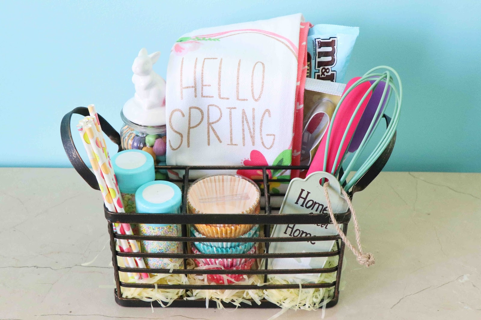 borrowed heaven: Kitchen-Themed Easter Basket