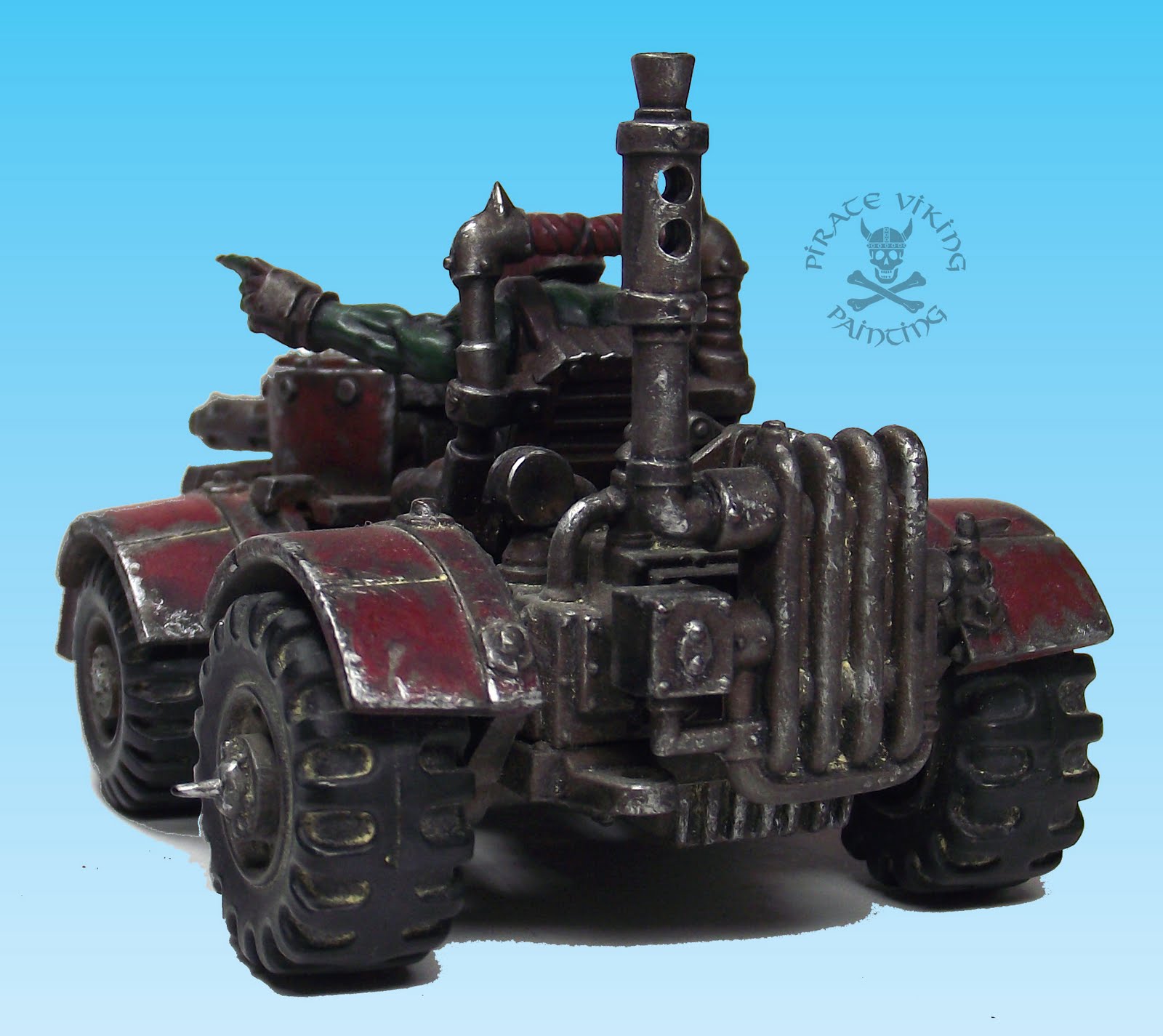 Pirate Viking Painting: More Kustom Ork Vehicles! (FoPVP)