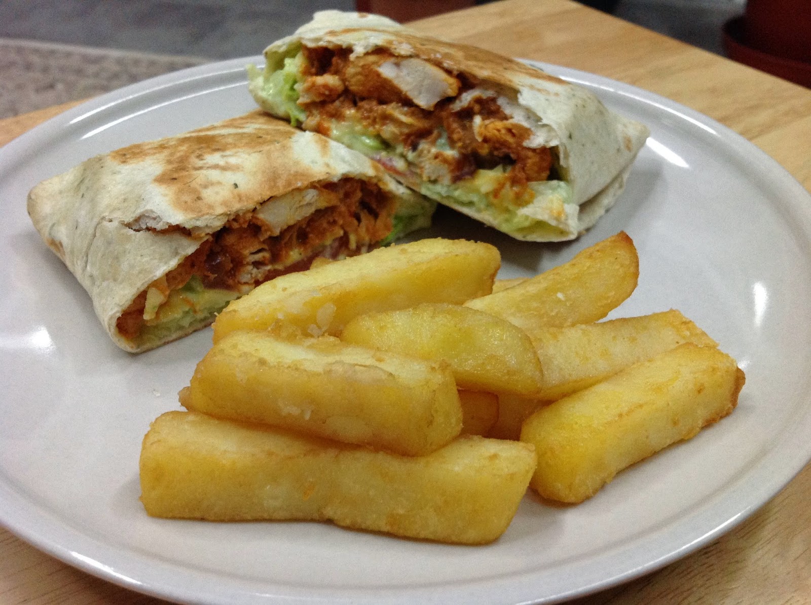 This Muslim Girl Bakes: Cheesy Chicken Tandoori Wraps