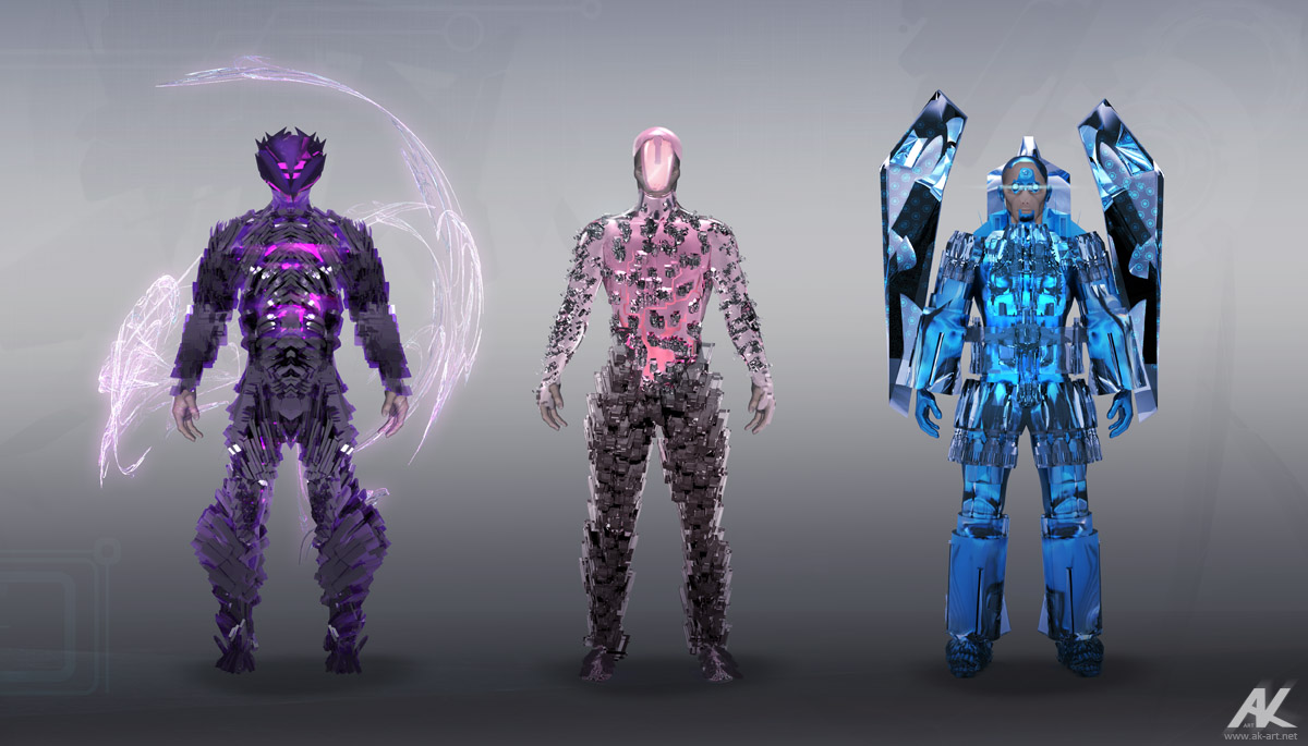 AK-ART blog: Experimental suits