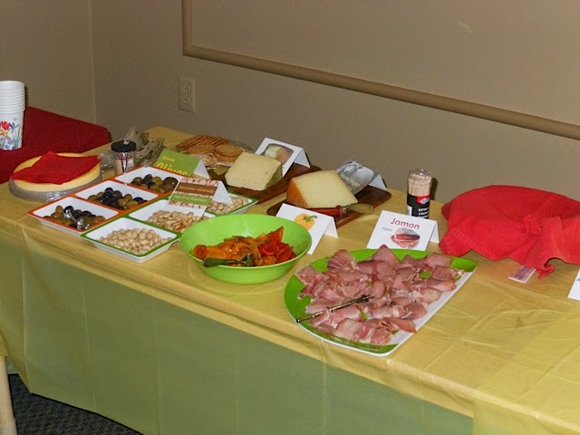 From Montana to Massachusetts : A Party Menu with A Spanish Theme