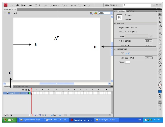 Aditya Oktaviani: MENGENAL AREA KERJA ADOBE FLASH