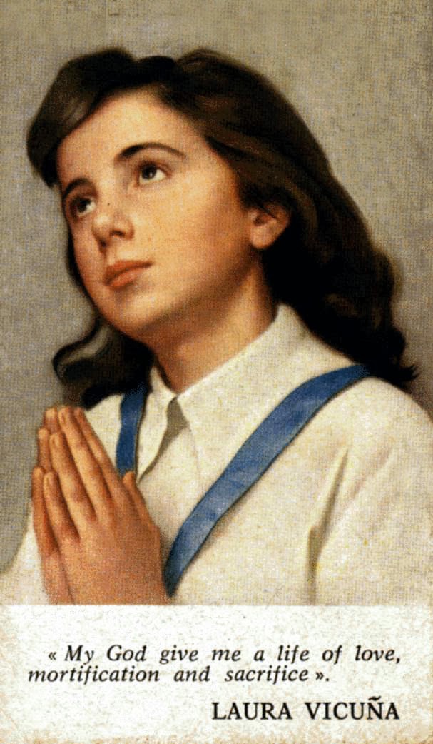 Apostolado Católico na Internet: Beata Laura Vicuña