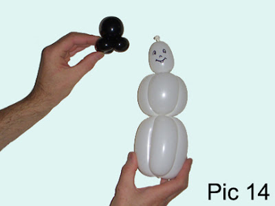 CLASSICAL: Balloon snowman
