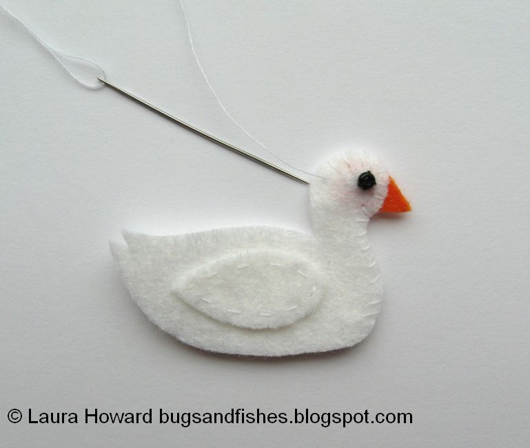 Bugs and Fishes by Lupin: How To: Make Mini Felt Ducks