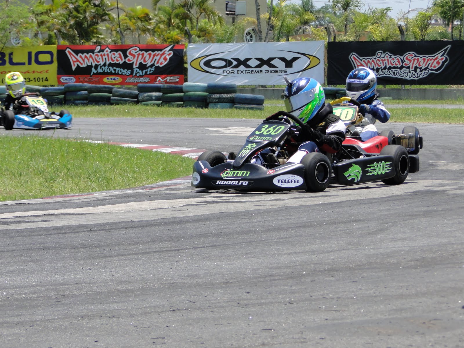 Piloto de Kart Rodolfo Rivero