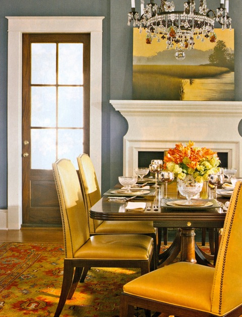 Eye For Design: Decorating With The Grey and Yellow Color Combination