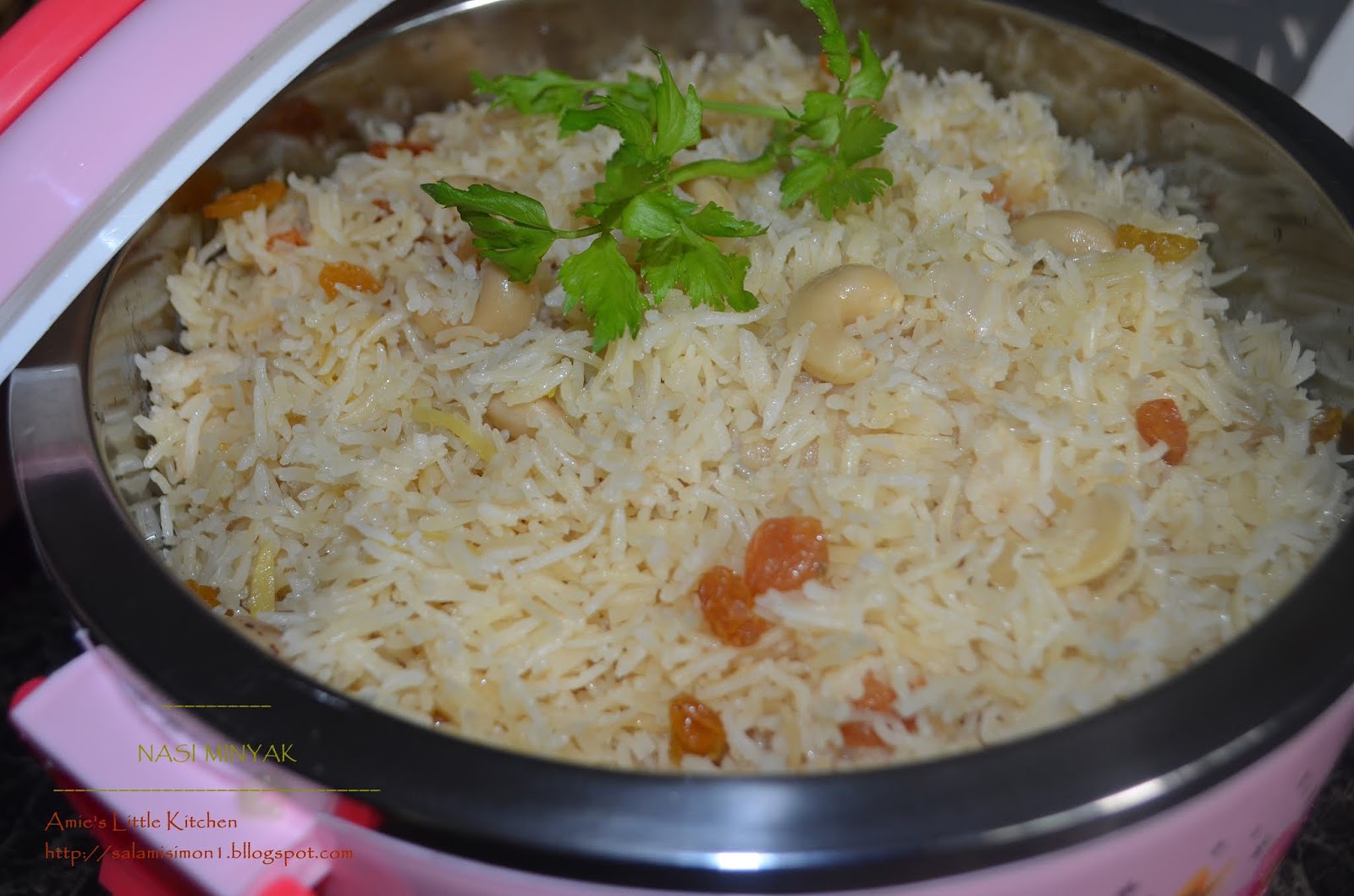 Nasi Minyak & Rendang Daging - Amie's Little Kitchen