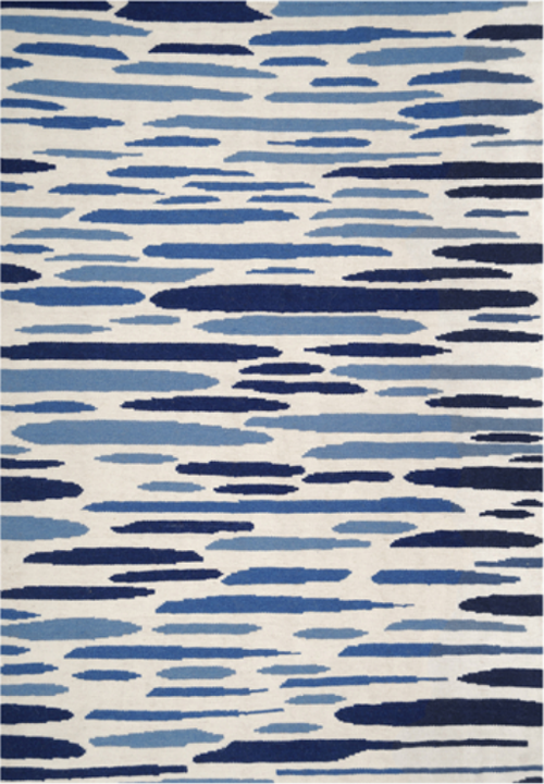 Blue and White Monday -- Blue and White For the Floor