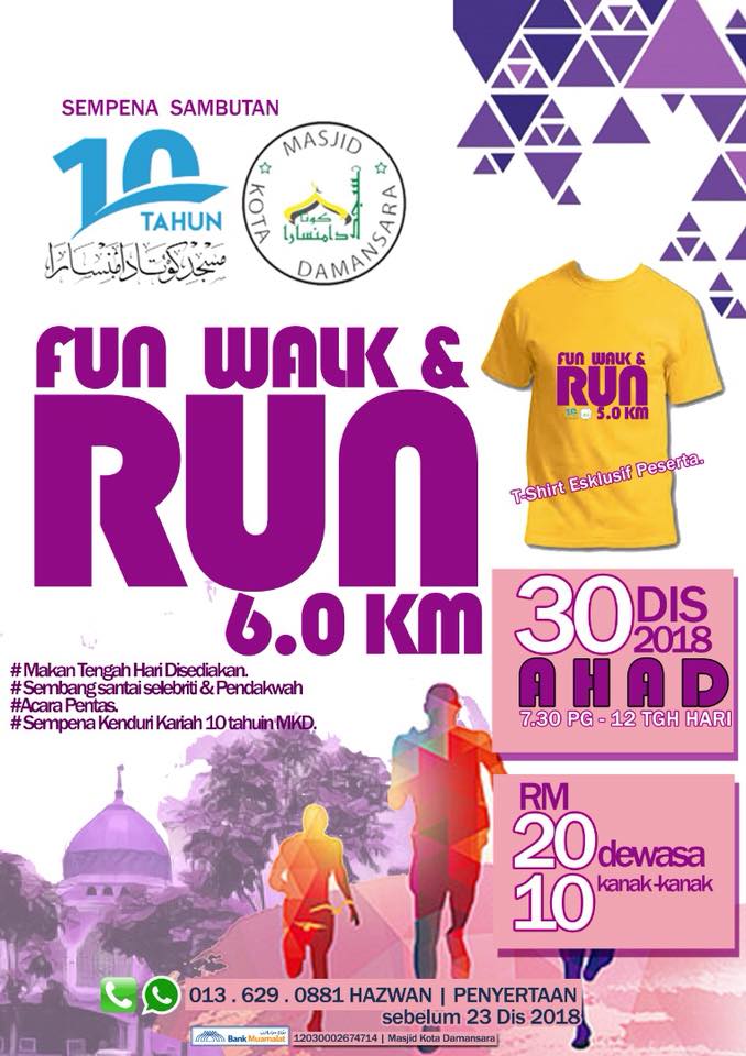 RUNNERIFIC: Fun Walk & Run 6KM