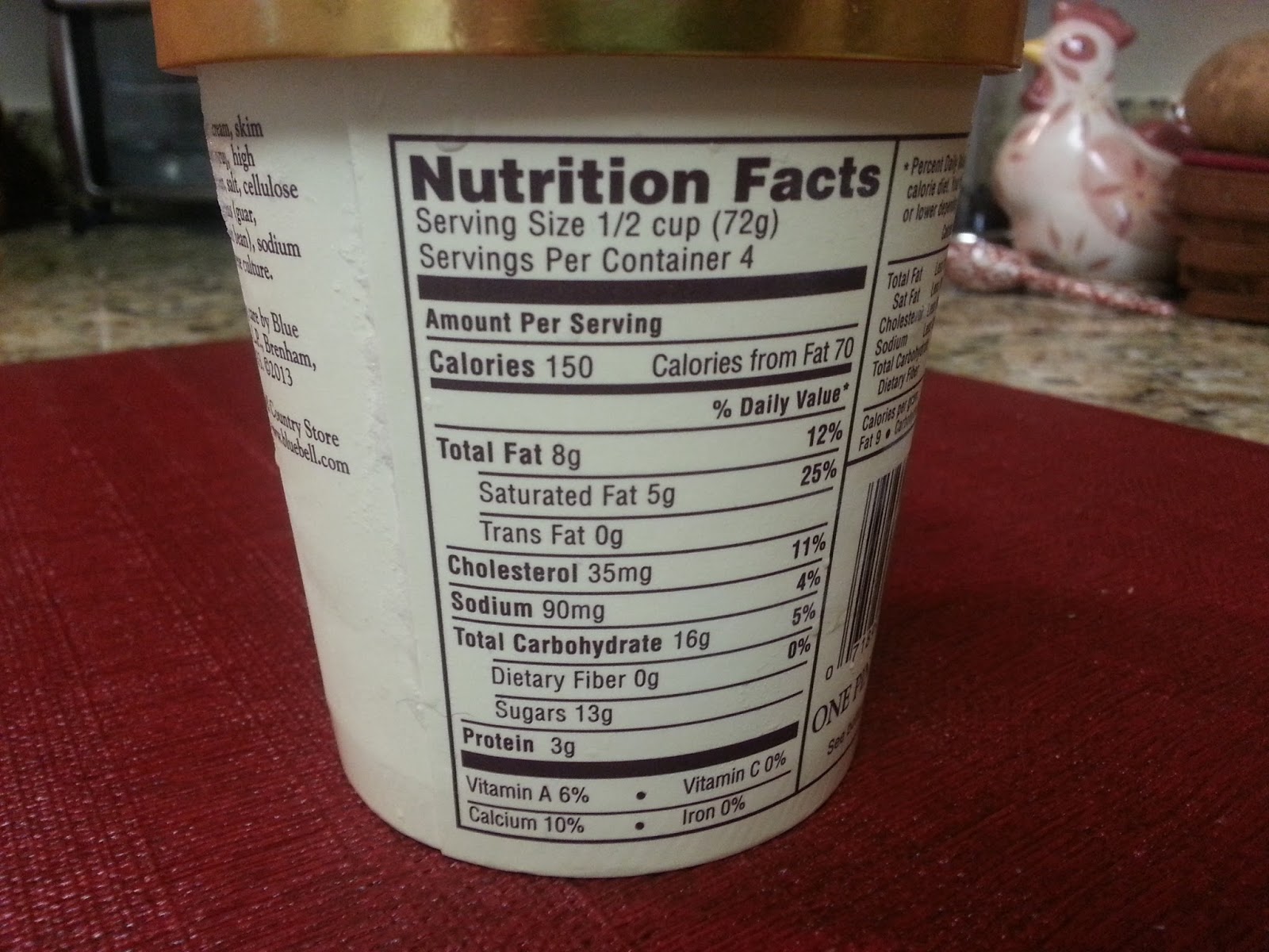 food and ice cream recipes: READER REVIEW: Steve's Review of Blue Bell ...