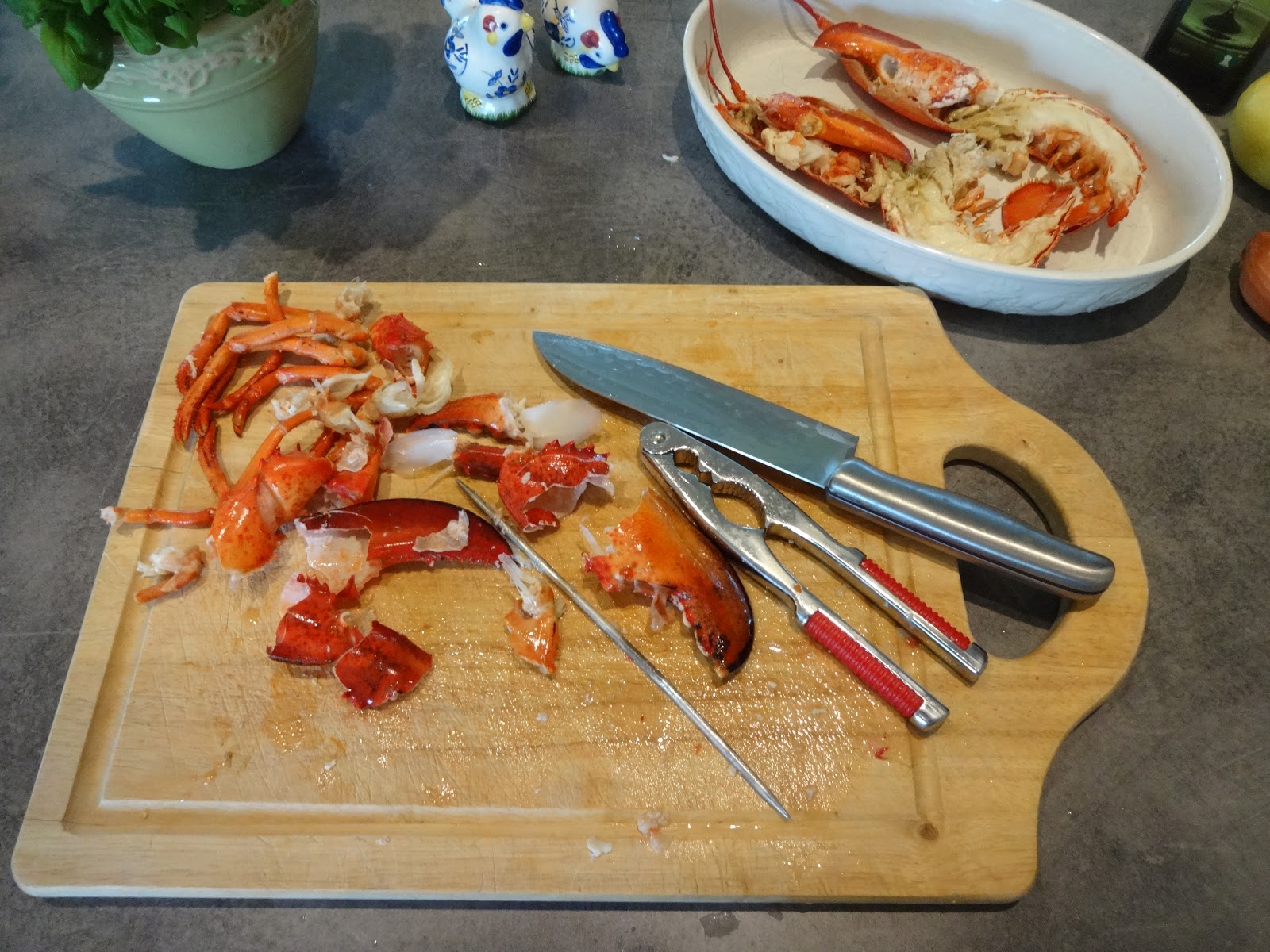 Edels Mat : Coffele Soave BiB 2016 ♫♪ Hummer med basilikum