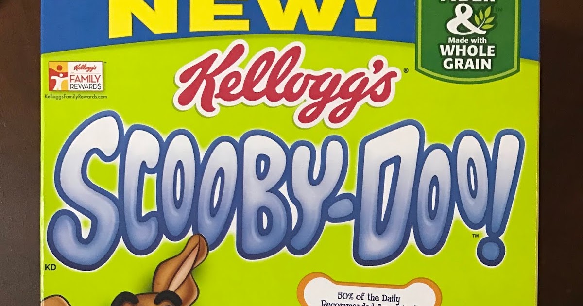 ScoobyAddict's Blog: My Scooby Stuff - Day 203 - Scooby-Doo Cereal Box