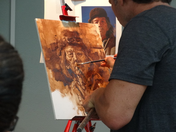 Brian Buckrell's GO TO YOUR ROOM !: Jeff Watts 6 Day Intensive Painting ...