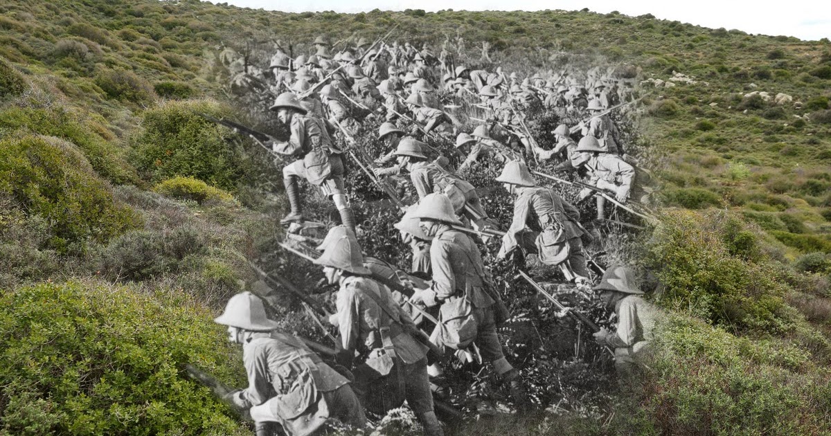 Gallipoli Campaign: Overlay Images Show The First World War Battlefield ...