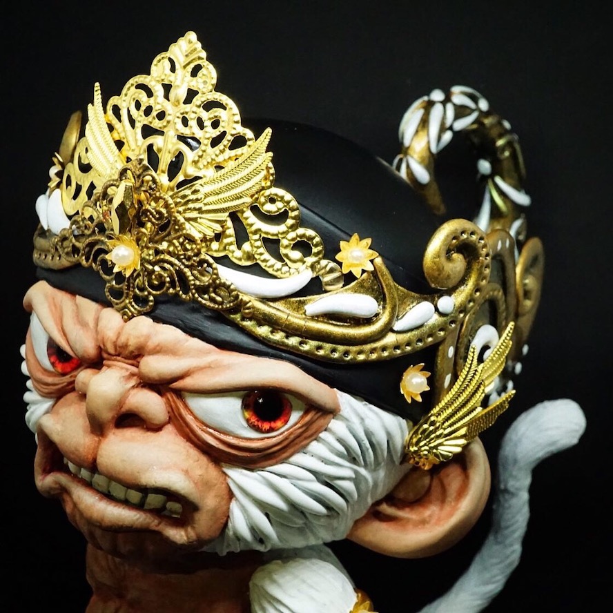 "Hanoman" Custom-Munny by Silvia Tampi