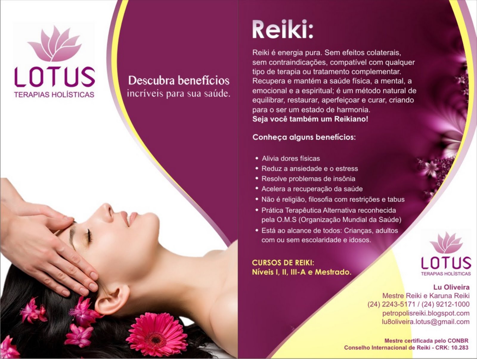 Lotus Terapias Holísticas Reiki e Karuna Reiki