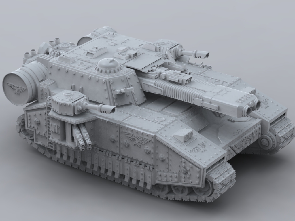 Designers 3D BOLIVIA: A Stormblade from Warhammer 40k
