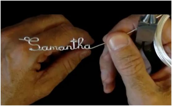 More Wire Name Writing Video Tutorials / The Beading Gem