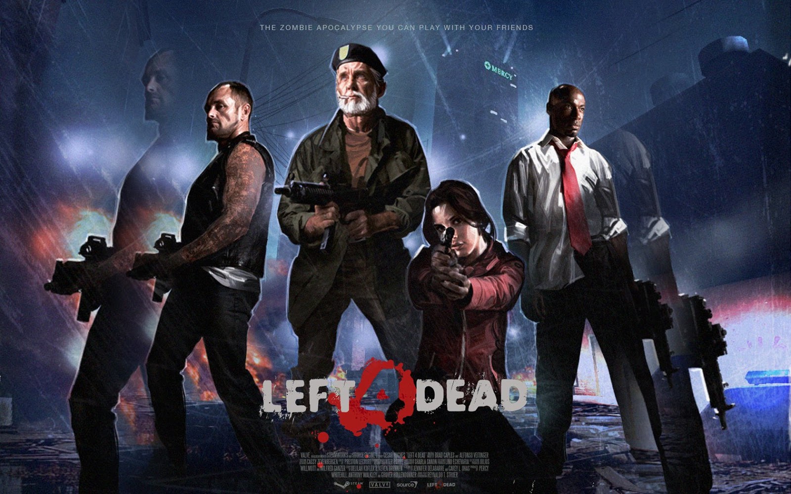 Cactusyack Estudios: Left 4 Dead Steam - Let's Play en Español