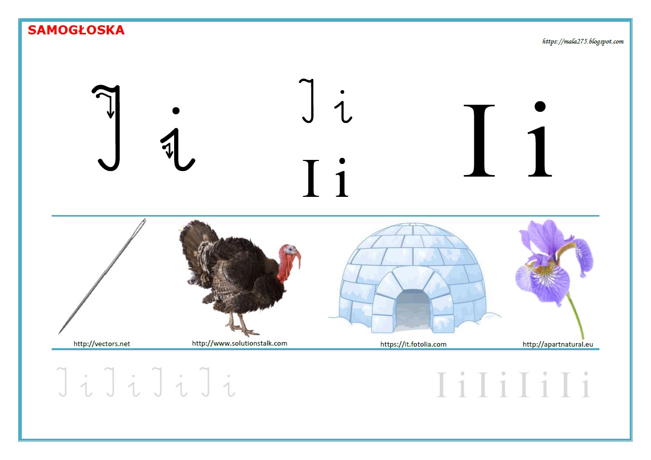 BLOG EDUKACYJNY DLA DZIECI: LITERKA I