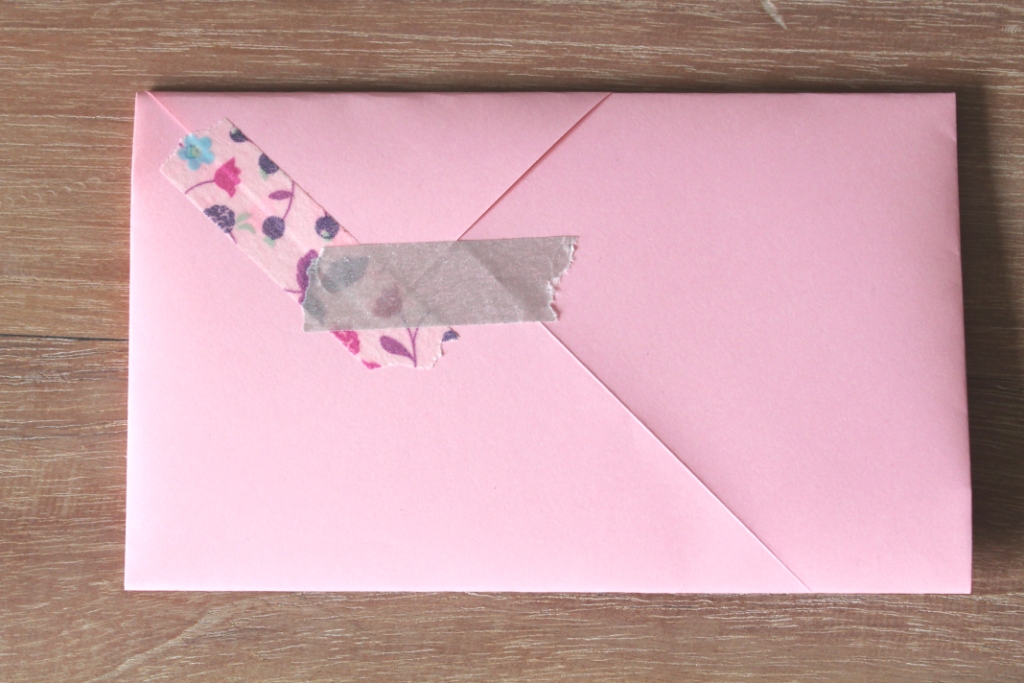 5.th.e: DIY: Foldet kuvert