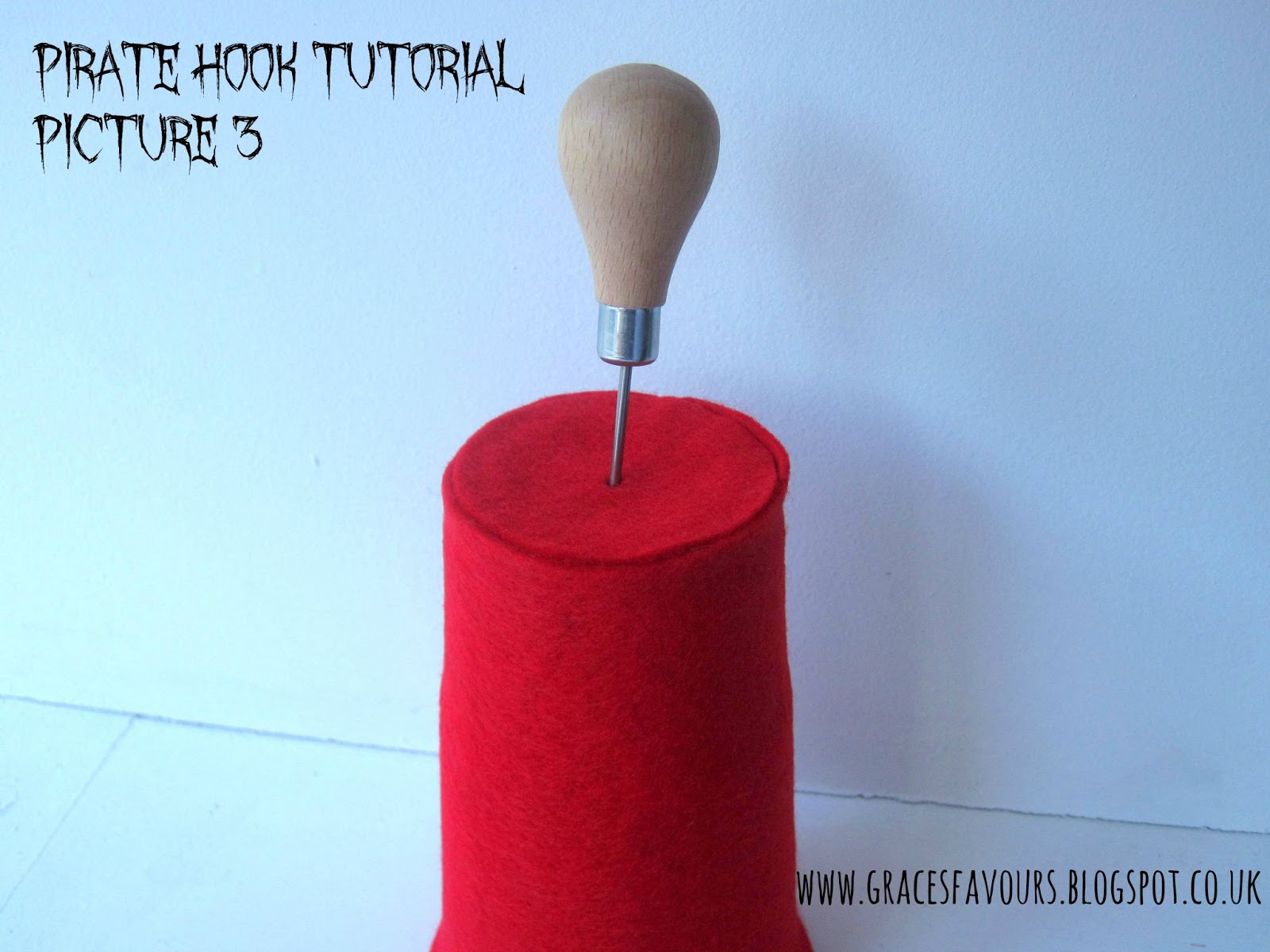 Grace's Favours - Craft Adventures: DIY Pirate Hook Tutorial - Make ...