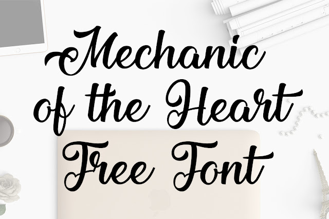 DLOLLEYS HELP: Mechanic of the Heart Free Font