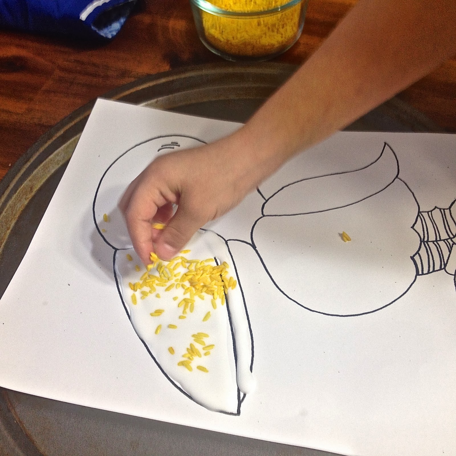 Diary of a Techie Chick: Making Colored Rice ....