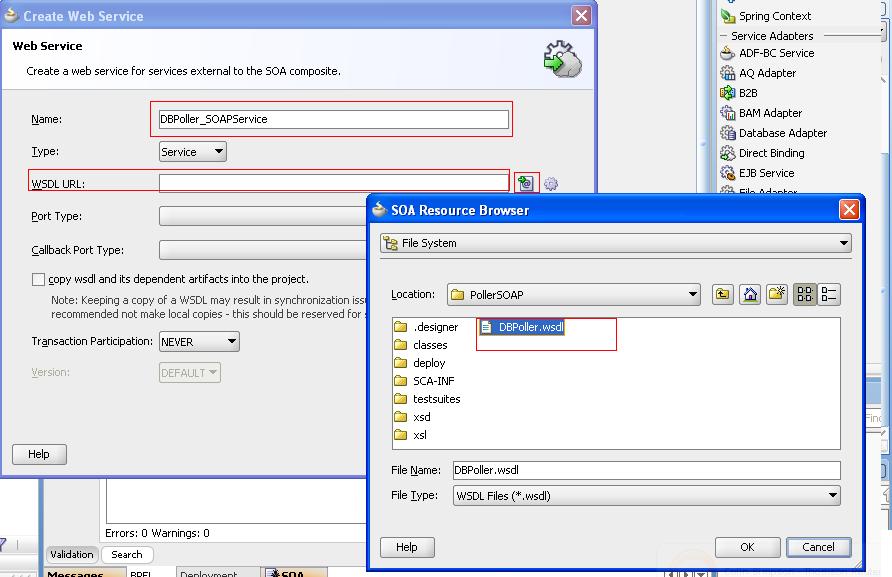 Oracle Soa Suite 11g Enabling The Test Button In Em Console For The Composites Initiated By