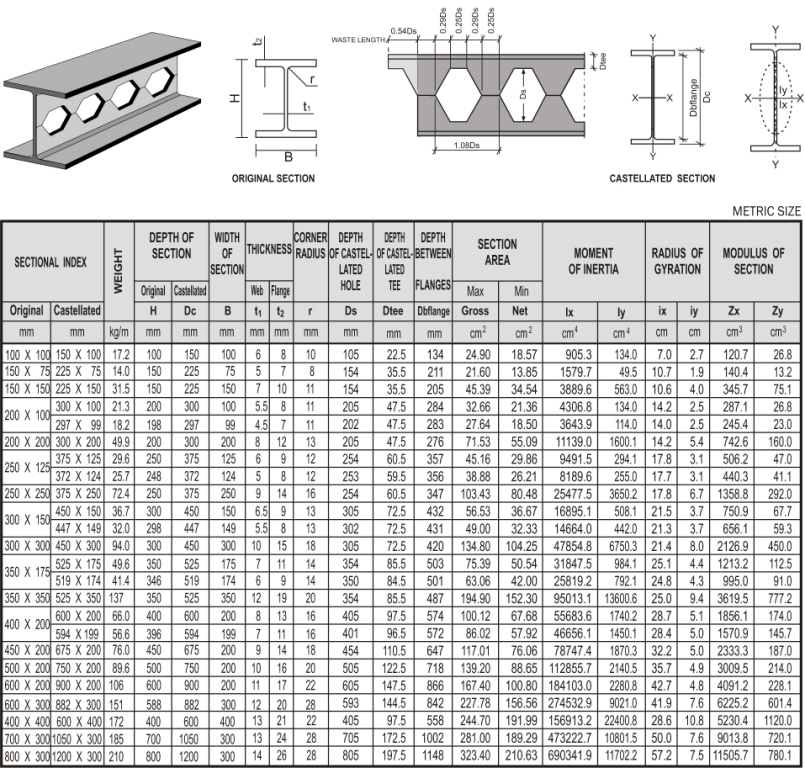GENTA BAJA: Profile Chasstellated Beam