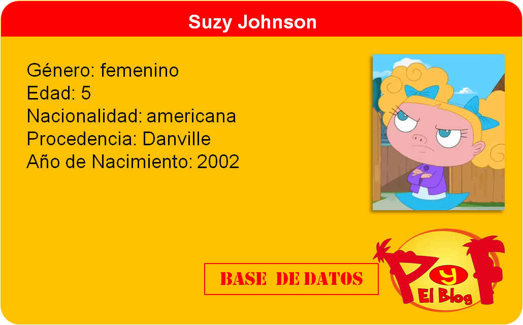 Phineas y Ferb el Blog: Suzi Johnson