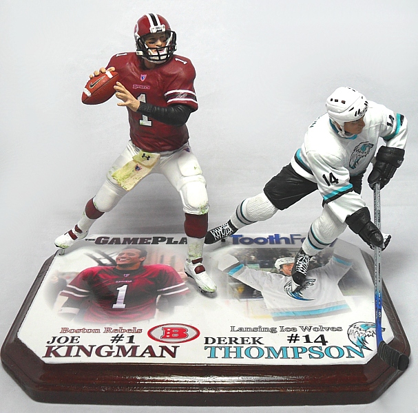 Sports Attic Customs: FINISHED - Joe Kingman & Derek Thompson - Movies: "The Game Plan" and "The ...
