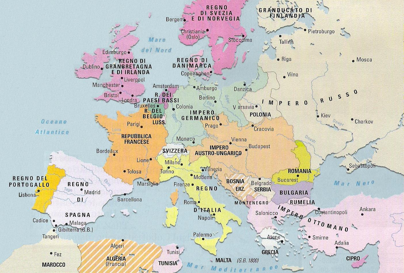 Imparare con la Storia: 72 L'Europa di fine Ottocento