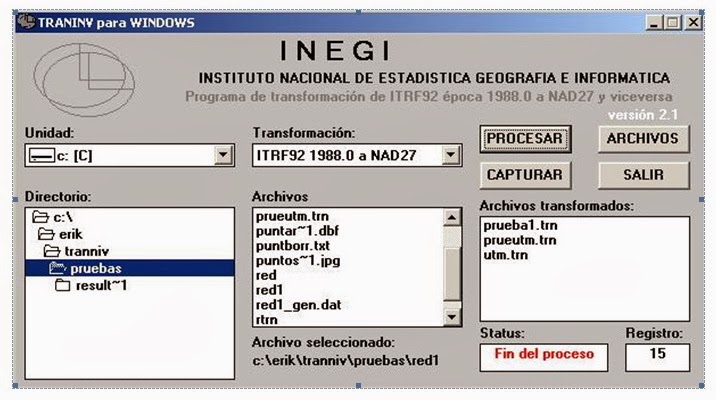 CATASTROPIA: Georreferenciando información geográfica en México