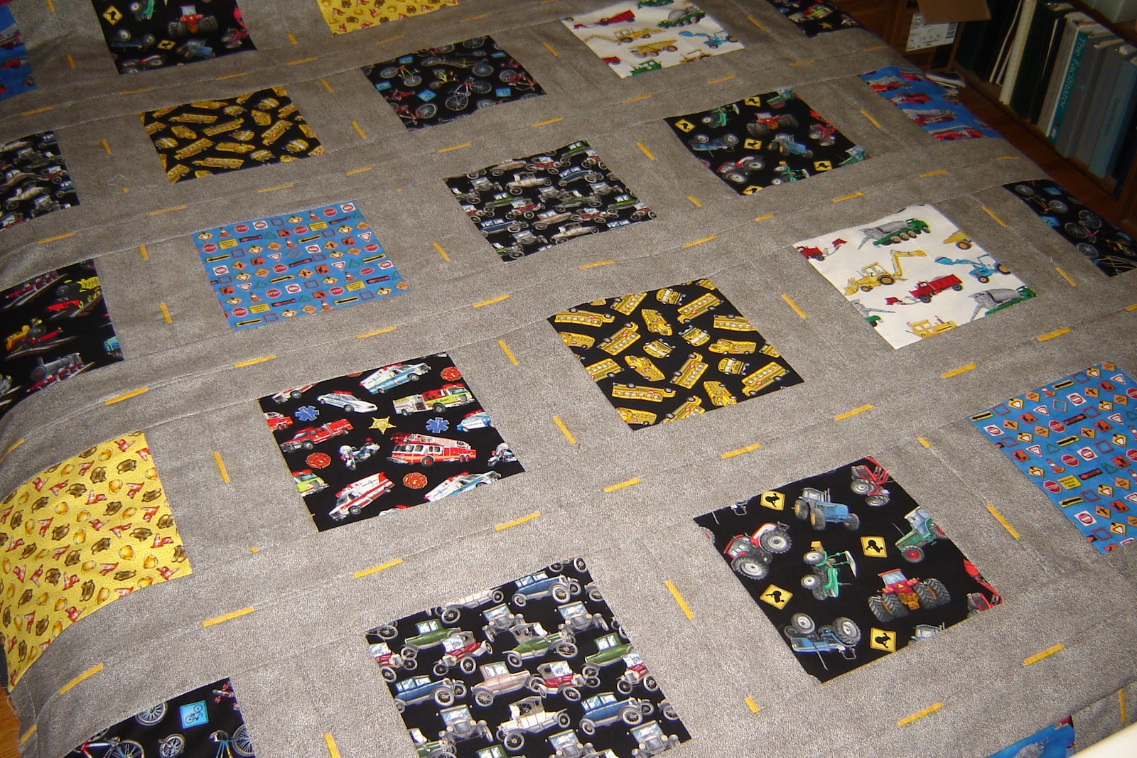 Transportation Quilt